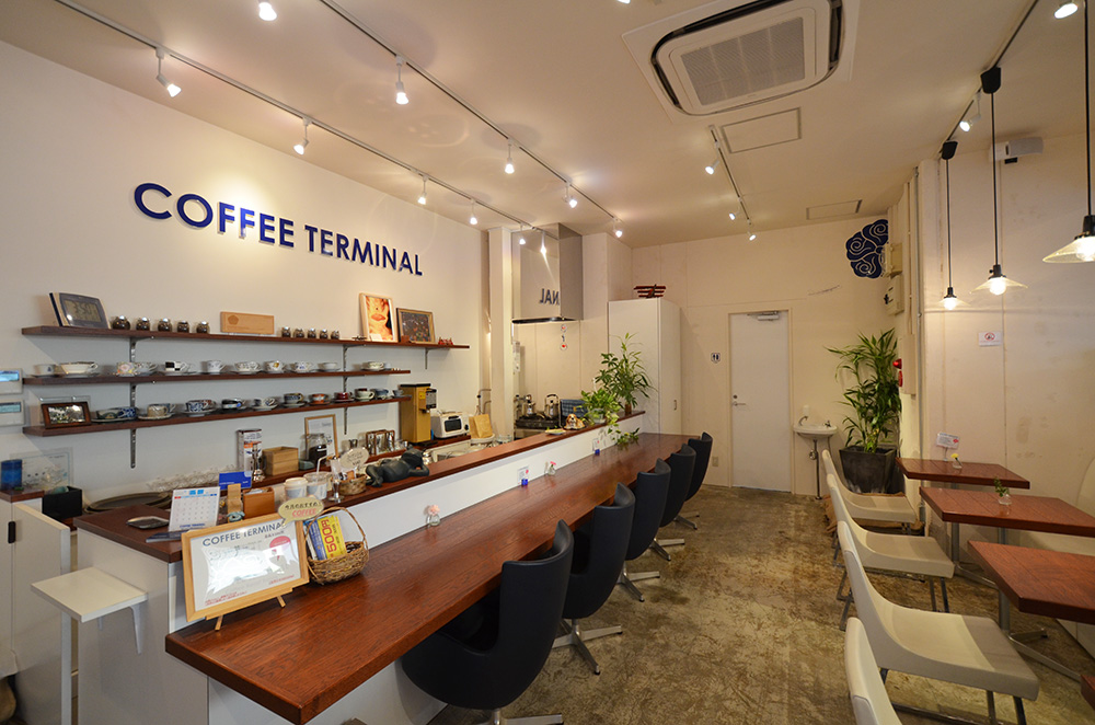 COFFEE TERMINALを訪問 ≪ アートと珈琲と私